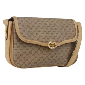 Gucci Sac bandouli&egrave;re en plastique Pre-owned - Femme - Pre-owned - Beige - Taille: ONE Size