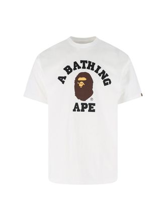 A Bathing Ape T-Shirt-Logo College