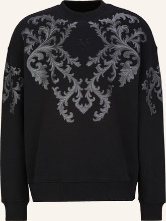 19V69 19V69 Italia Sweatshirt Omero Baroque Str schwarz