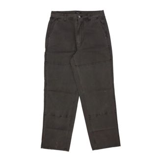 HUF Belden Double Knee Pant - - Trousers - Herren - Schwarzk - W34