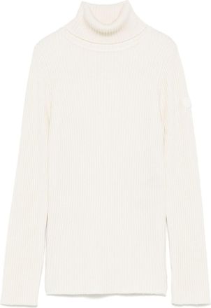 Yves Salomon pull à col roulé - Tons neutres