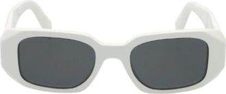 Prada Lunettes de soleil Symbole Pre-owned - Femme - Pre-owned - Blanc - Taille: ONE Size