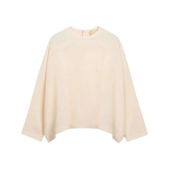 Momoni Stilla Bluse - - Blouses & Shirts - Damen - Beige - XS