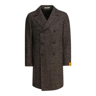 Tagliatore Arden Double-Breasted Coat - - Coats - Herren - Braun - L