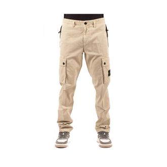 Stone Island Homme, Pantalons, Beige, Taille: W31 Pantalone