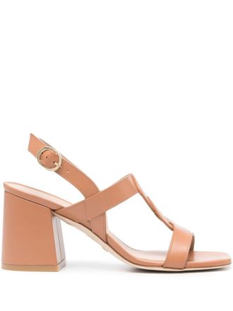 Stuart Weitzman sandales Ibiza 75 mm en cuir - Marron