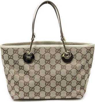 Gucci Crossbody Bags - Mini Eclipse Tote - Gr. unisize - in Beige - f&uuml;r Damen