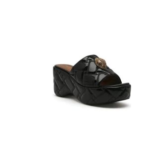 Kurt Geiger Femme, Chaussures, Noir, Taille: 37 EU Kensington Wedge Mule 820