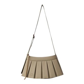 Lacoste Sac bandouli&egrave;re Lenglen - Femme - Sacs - Beige - Taille: ONE Size