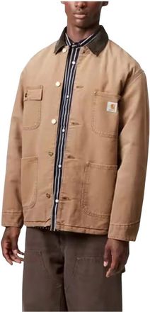 Carhartt Work in Progress Homme, Vestes, Brun, Taille: S OG Chore Coat