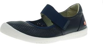 Softinos Damen IGLU720SOF Flat Sandal, Navy, 41 EU