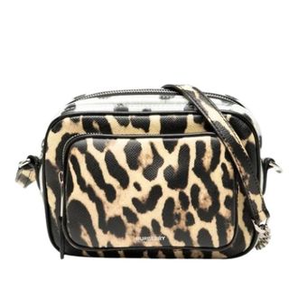Burberry Pre-owned Leder Crossbody Schultertasche - - Pre-owned - Damen - Braun - ONE SIZE
