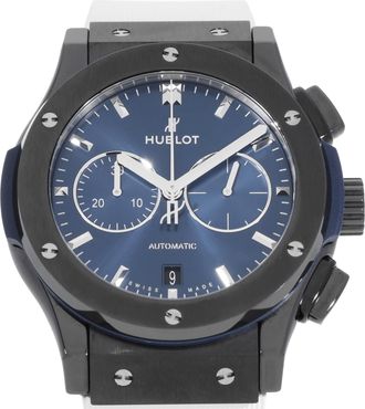 Hublot Uhren - Classic Fusion - Gr. unisize - in Blau - f&uuml;r Damen
