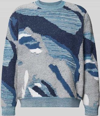 Scotch & Soda Loose Fit Strickpullover im Allover-Look