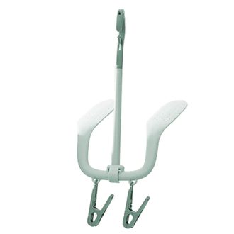 Generic Doppelhaken-Schuhaufh&auml;nger, Schuhtrockenst&auml;nder f&uuml;r Schrank - Doppelhaken-Aufh&auml;nger zum Trocknen von Hausschuhen - Schnell entleerender Schuhst&auml;nder f