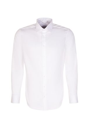 Seidensticker Herren Business Hemd - Shaped Fit - B&uuml;gelfrei - Kent-Kragen - Extra Langer Arm - 100% Baumwolle