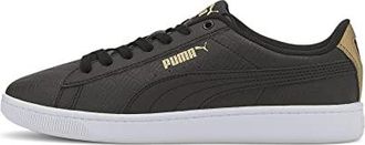 Puma Vikky V2 SIG, Baskets Femme, White Gold Black, 37 EU