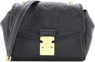 Louis Vuitton Saint Germain Handbag Monogram Empreinte Leather BB crossbody bag - Noir