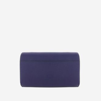 Pinko Womens Leather Wallet Love Simply Violet & Purses
