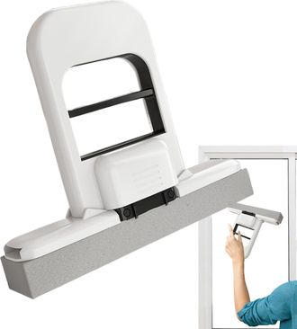 Generico Mini Mop - Selbstreinigende Wischmopps mit schmalem Platz | Praktischer -Mop f&uuml;r das Badezimmer- | kompaktes Bodenwisch-Werkzeug f&uuml;r den Esstisch