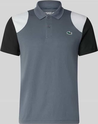 Lacoste Sport Regular Fit Sport-T-Shirt im Colorblock-Design