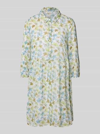 Tom Tailor Denim A-Linie Babydoll-Kleid aus Chiffon mit Viskose-Futter