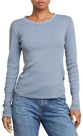 G-Star G-Star Femme Top Overdyed Slim, Violet (amann gd D26454-D968-H324), M