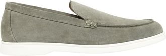 Schuhe & Handwerk Handgefertigte Veloursleder-Loafer mit Sneaker-Sohle in