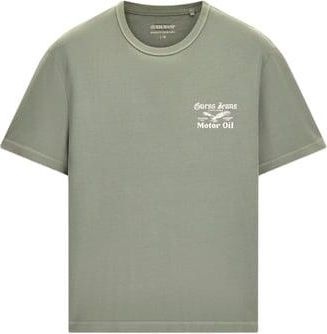 Guess T-shirt droit imprim&eacute; en coton