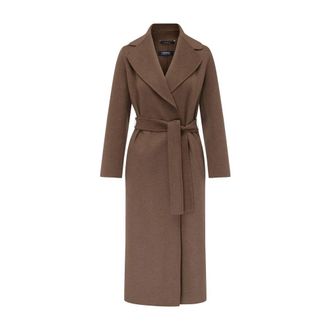 Max Mara Poldo Coat - - Coats - Damen - Braun - 4XS