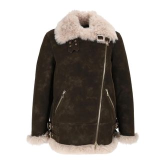 Bully Kunstpelzjacke - - Jackets - Damen - Braun - S