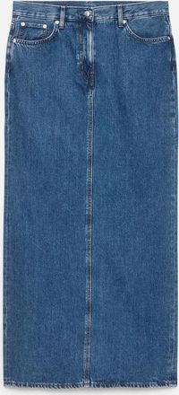 Arket Maxi-Jeansrock -Blau