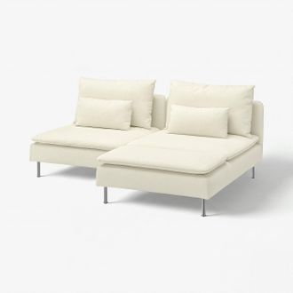 IKEA S&Ouml;DERHAMN 2er-Sofa mit R&eacute;camiere