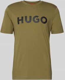 HUGO BOSS Regular Fit T-Shirt aus reiner Baumwolle Modell DULIVIO