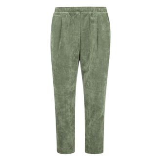 Family Fir$t Milano Family First, Femme, Pantalons, Vert, Taille: 44 FR Pantalon Chino en Velours