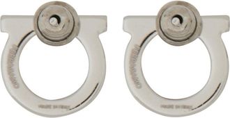 Ferragamo Gancini Earrings - Silver