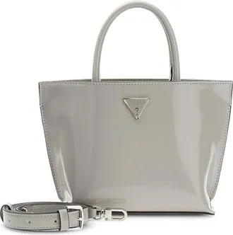 Guess sac à main sac à épaule bandoulière Arnela Mini Tote Light Taupe gris clair