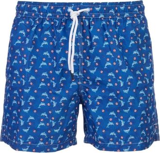 Fedeli Homme, Maillots de bain, Bleu, Taille: M Madeira Swim Trunk