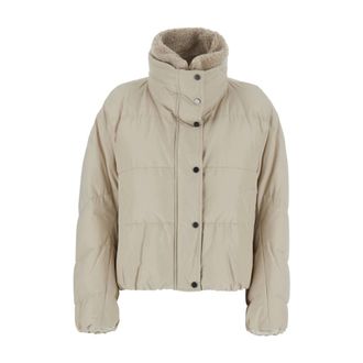 Brunello Cucinelli Damen, Jacken, Beige, SGr&ouml;&szlig;e