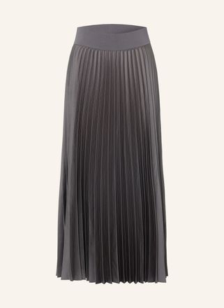 Reiss Reiss Plisseerock Seren grau