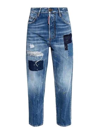Dsquared2 Jean Droit - Bleu