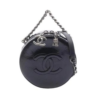 Chanel Pre-owned Coco Mark Lackleder 2way Handtasche - - Pre-owned - Damen - Schwarzk - ONE SIZE