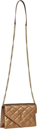 Saint Laurent Gaby Paris Shoulder Bag - Gold