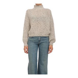 Marella Femme, Pulls, Gris, Taille: 42 FR Maglia-Canottiera-Top