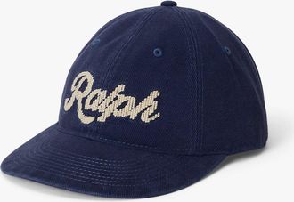Polo Ralph Lauren Casquette &agrave; logo brod&eacute; en coton