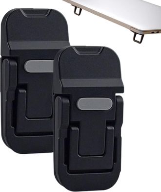 Generico Verstellbarer Laptop-St&auml;nder: Kompakter Metallst&auml;nder aus Zinklegierung f&uuml;r verbesserte Bel&uuml;ftung und Ergonomie, ideal f&uuml;r B&uuml;ro, Schule, Universit&auml;t, 