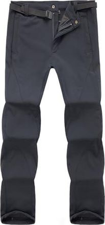 Generic Pantalon de randonn&eacute;e l&eacute;ger pour homme avec poches zipp&eacute;es &agrave; la ceinture, pantalon de surv&ecirc;tement imperm&eacute;able &agrave; s&eacute;chage rapide, pantalon de voyage, de