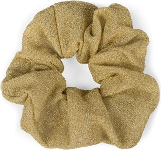 styleBREAKER Haarschmuck Glitzer Scrunchie Haargummi
