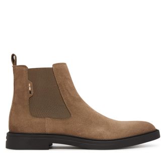 HUGO BOSS Klassische Stiefeletten BOSS Calev 50552528 Braun
