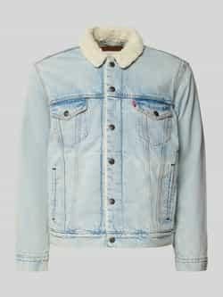 Levi's Jeansjacke mit Teddykragen